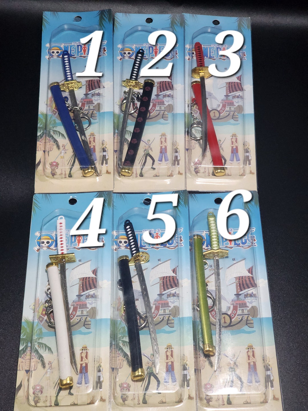 Mini Zoro Samurai Sword Kutana Pirate Keychain - Etsy