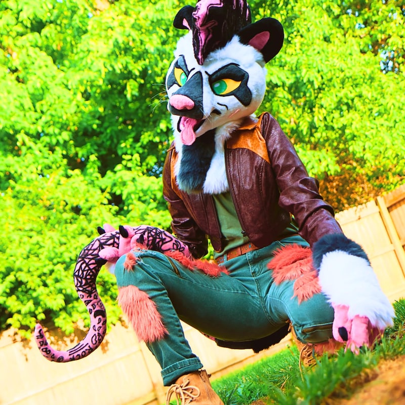 Opossum Fursuit - Etsy