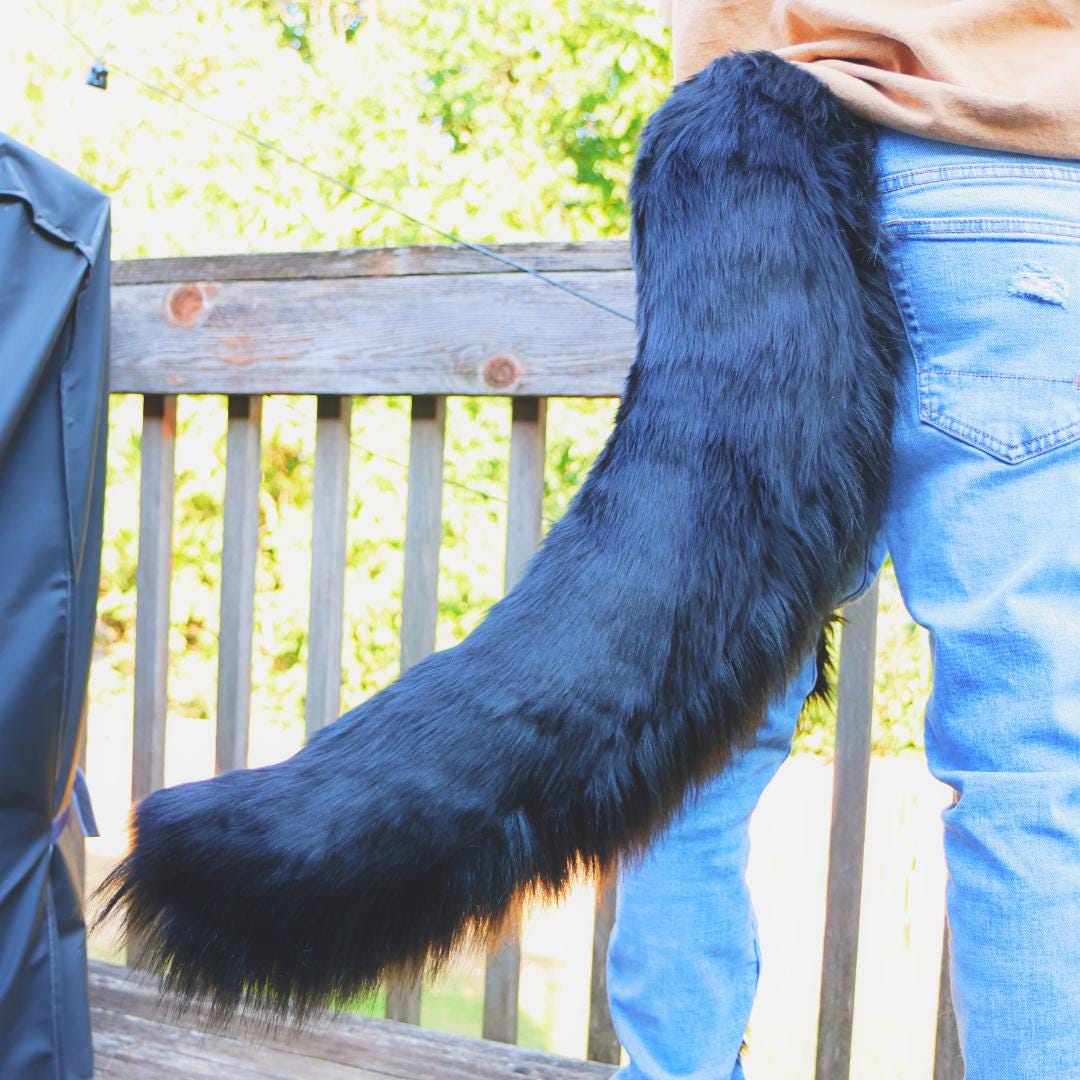 Custom Wolf Tails! Realistic Dog Costume and Fursuit Cosplay for Canine ...