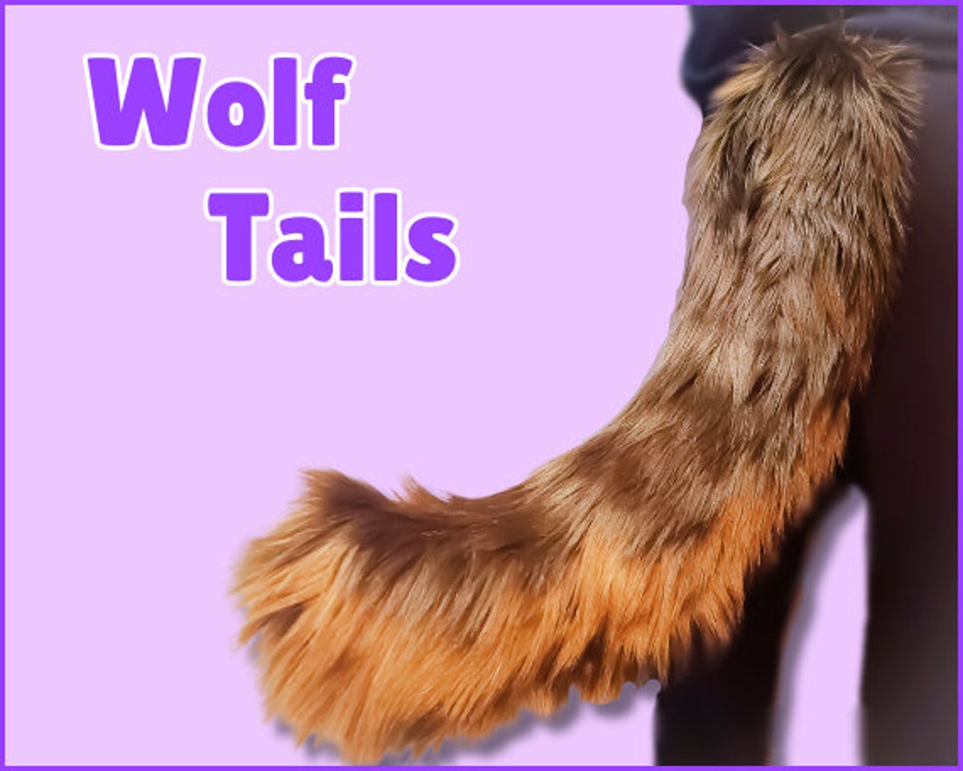 Realistic Wolf Tails Dog Furry Costume and Cosplay 28 Inches - Etsy