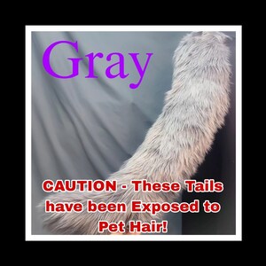 Custom Wolf Tails! Realistic Dog Costume and Fursuit Cosplay for Canine ...