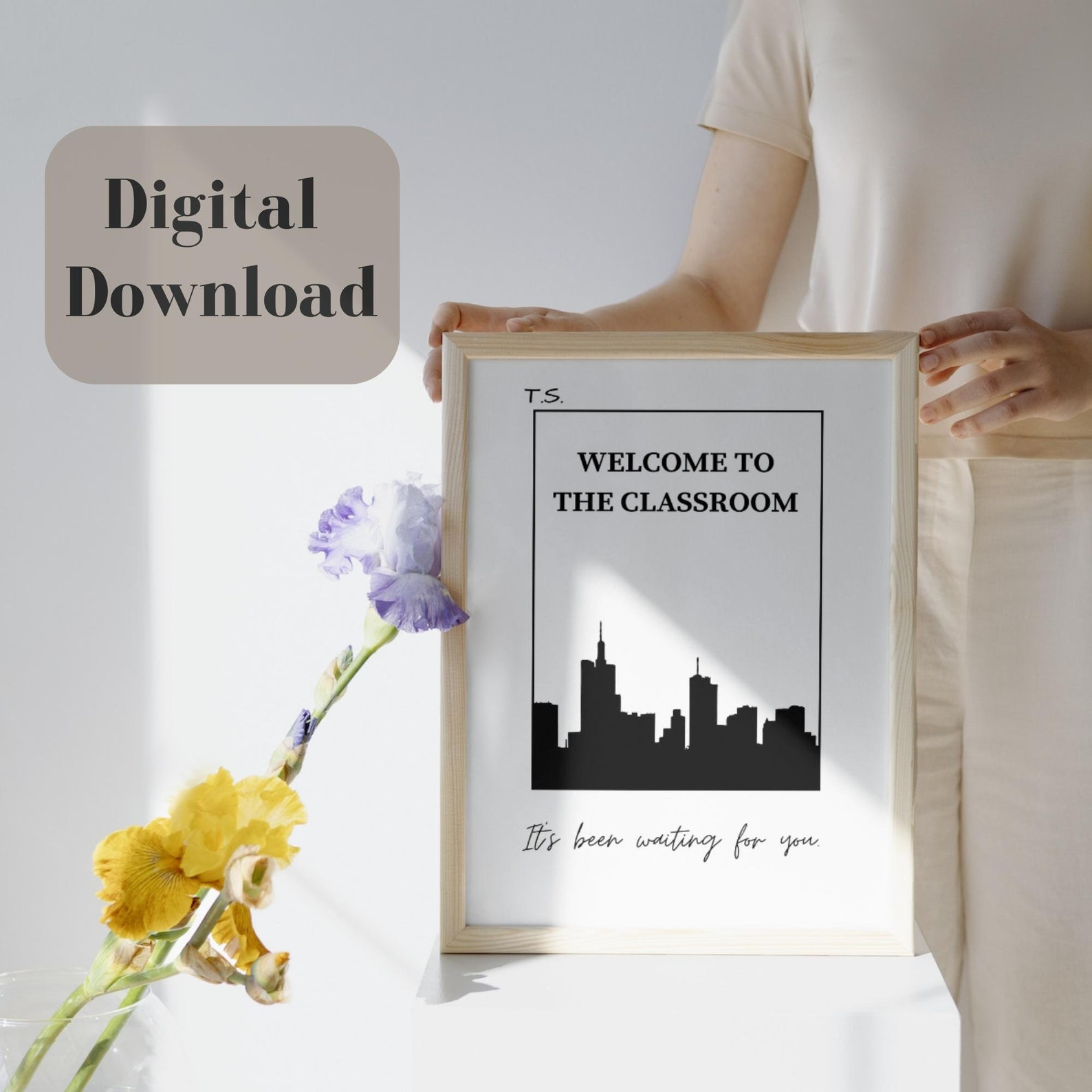 Minimalistic Swifty Classroom Poster for Teachers Printable - Etsy