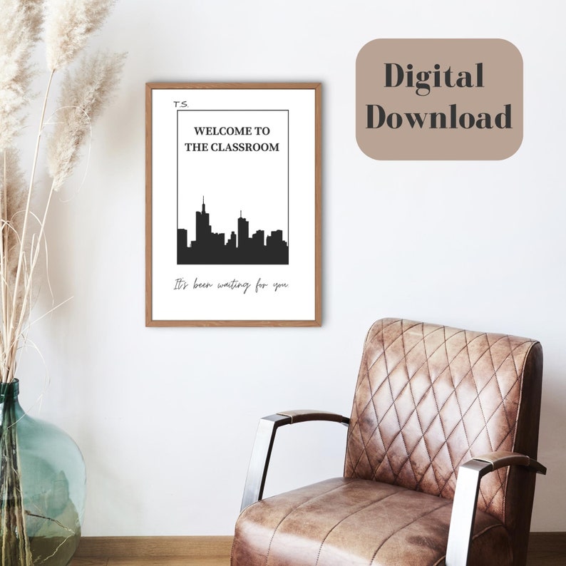 Minimalistic Swifty Classroom Poster for Teachers Printable - Etsy