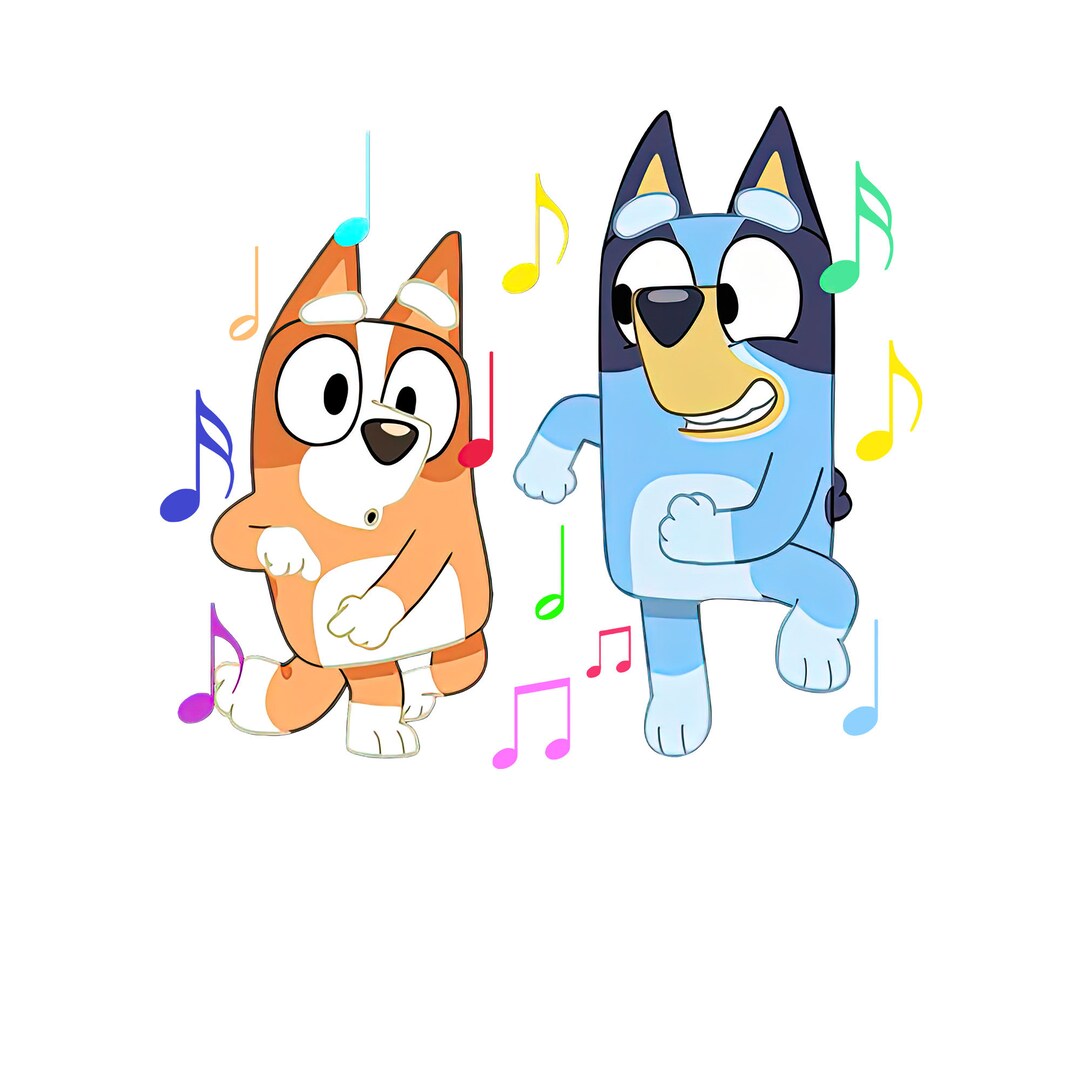 Bluey Bingo Dance PNG File Bluey Birthday Png Bluey Flower - Etsy Australia