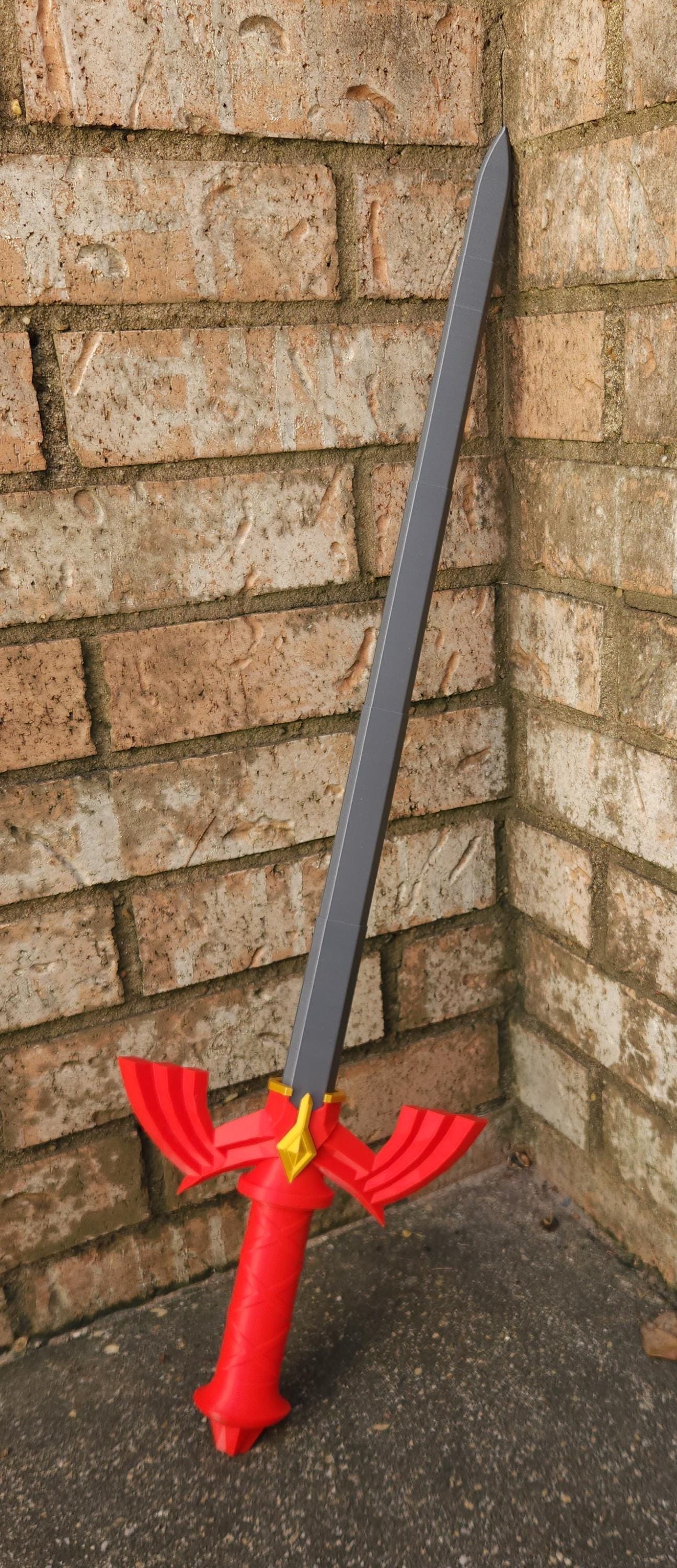 3D Printed Collapsing Master Sword - Etsy