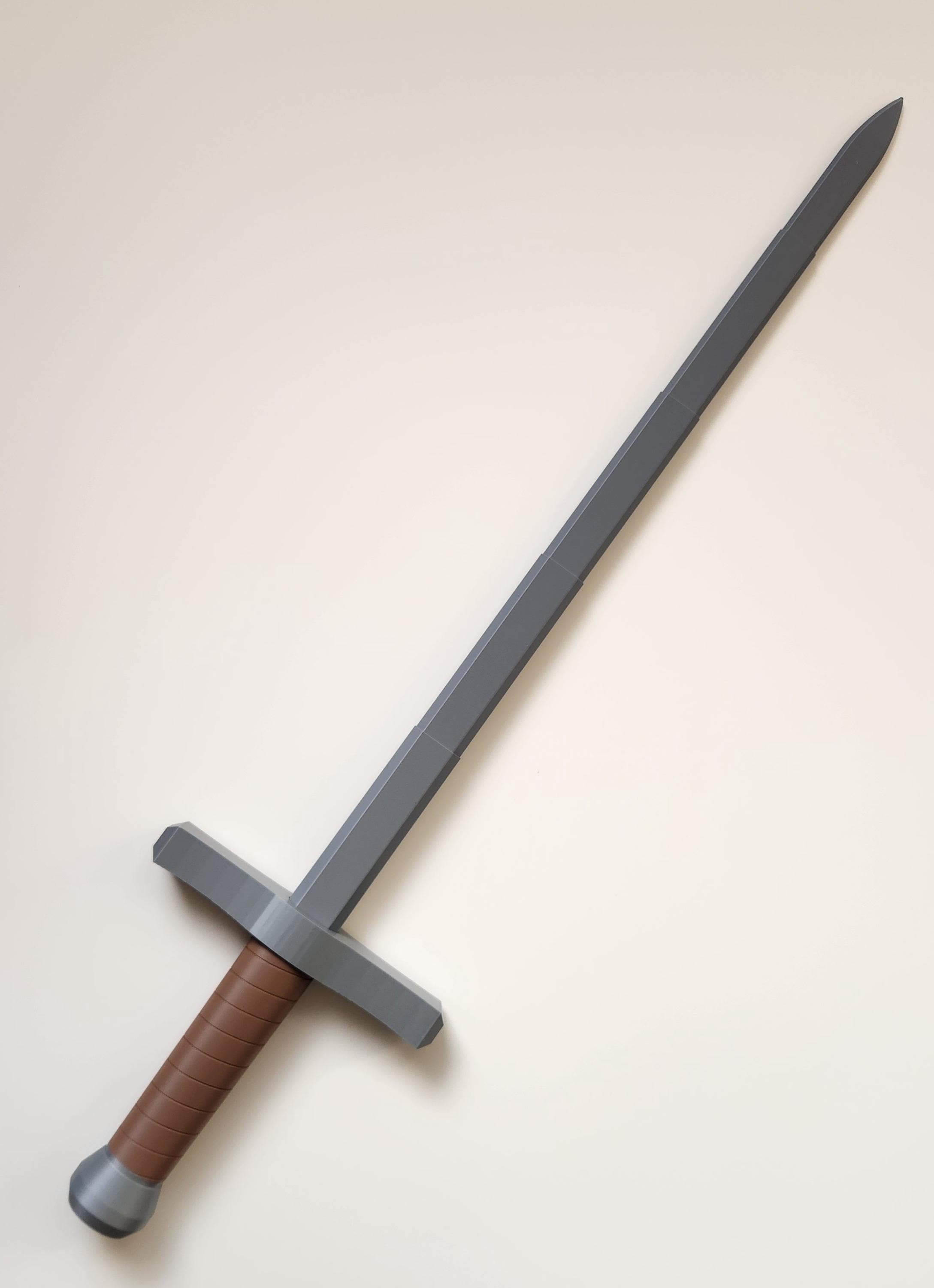 3D Printed Collapsing Knight's Sword - Etsy