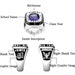 Personalized Class Ring for High School, College & University ...