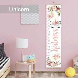 Customizable Children Name Wall Mounted Growth Chart - Etsy