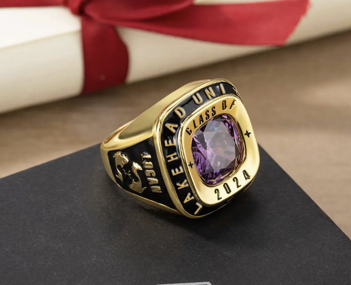 Personalized Class Ring for High School, College & University ...