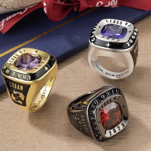Personalized Class Ring for High School, College & University ...