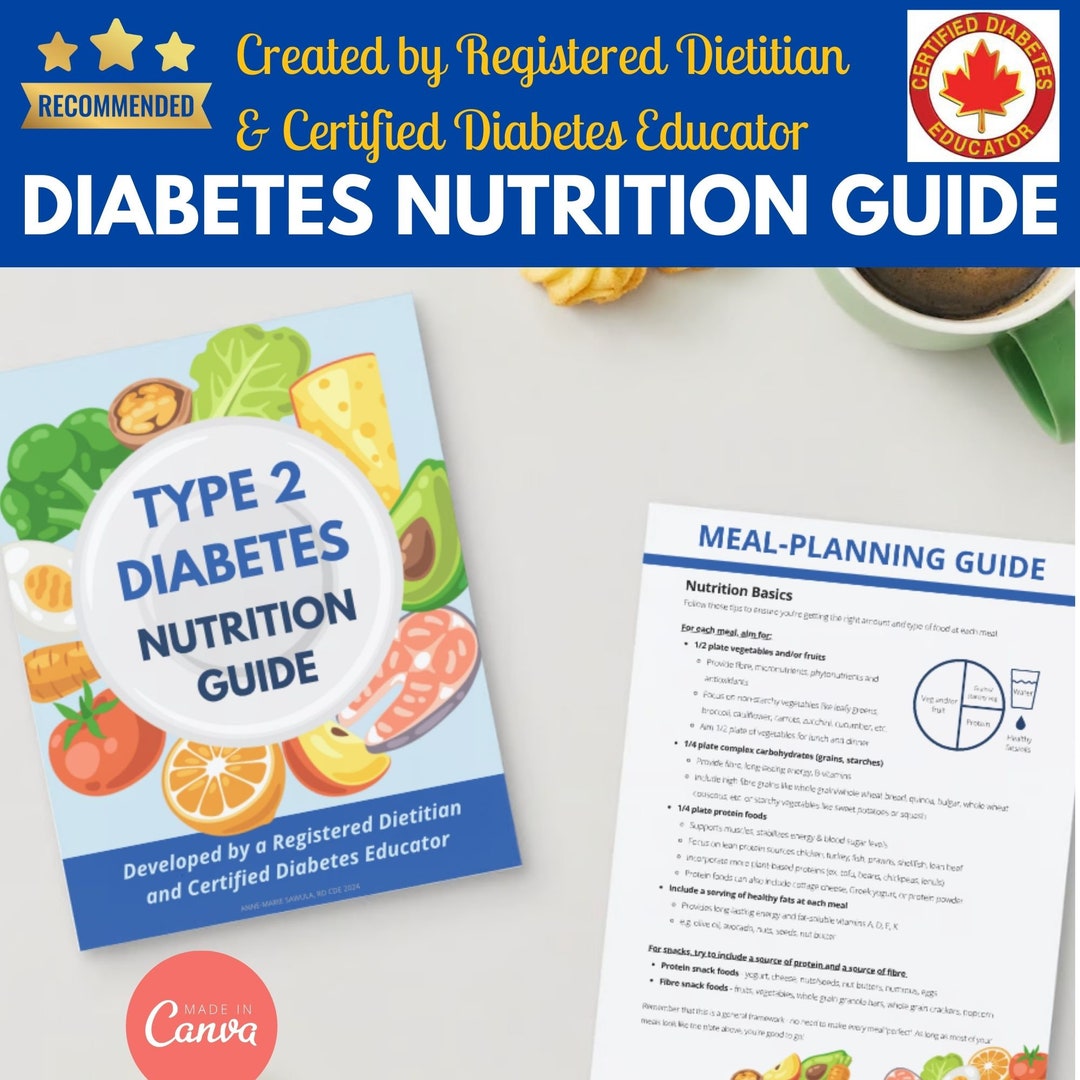 Type 2 Diabetes | Diabetes Food List | Diabetes Log Book | Grocery List ...