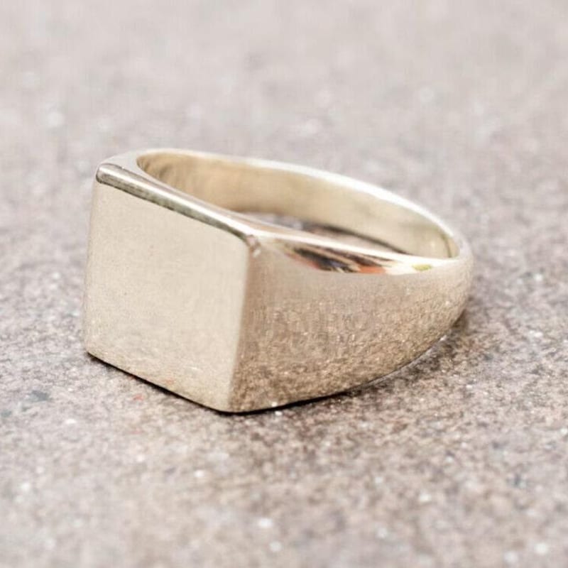 Large Signet Ring - Etsy