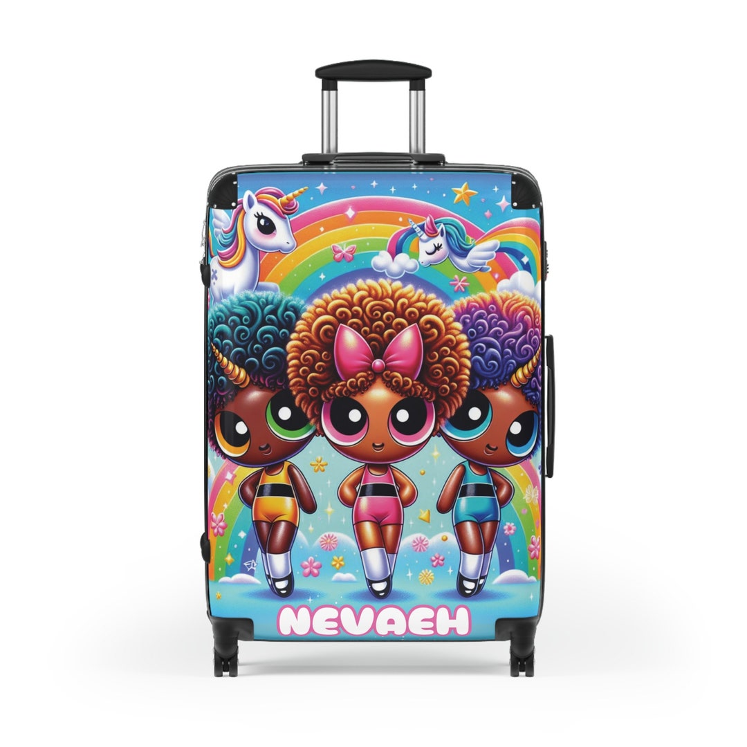 Little Girl Personalized Kids Rolling Luggage Gifts for Kids - Etsy