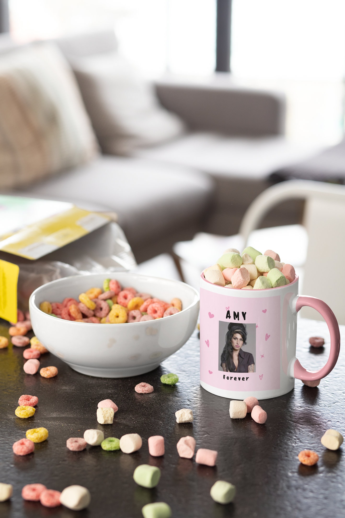 Amy Winehouse Mug, Customer Mug Coffee, Coffee Mug, Fans Mug, Custom ...