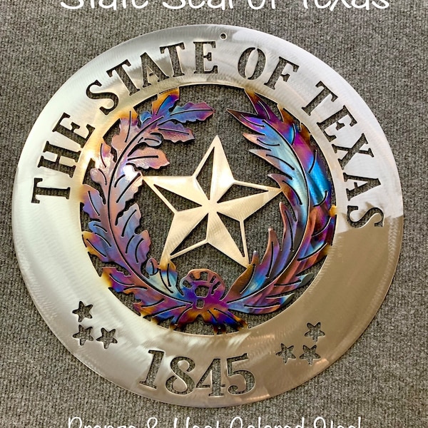State Seal of Texas - Etsy