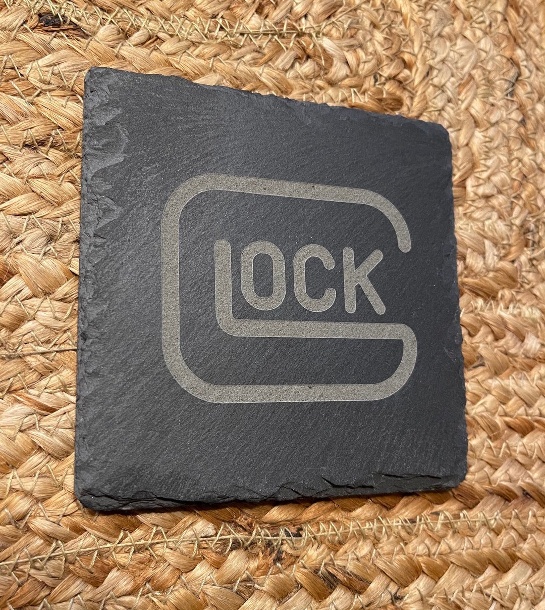 Glock Coaster Slate Stone 2nd Amendment Gun Lovers' - Etsy