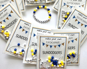 SUPERHERO Party. Bracelet Making Kit, Kids Birthday Party Activity ...