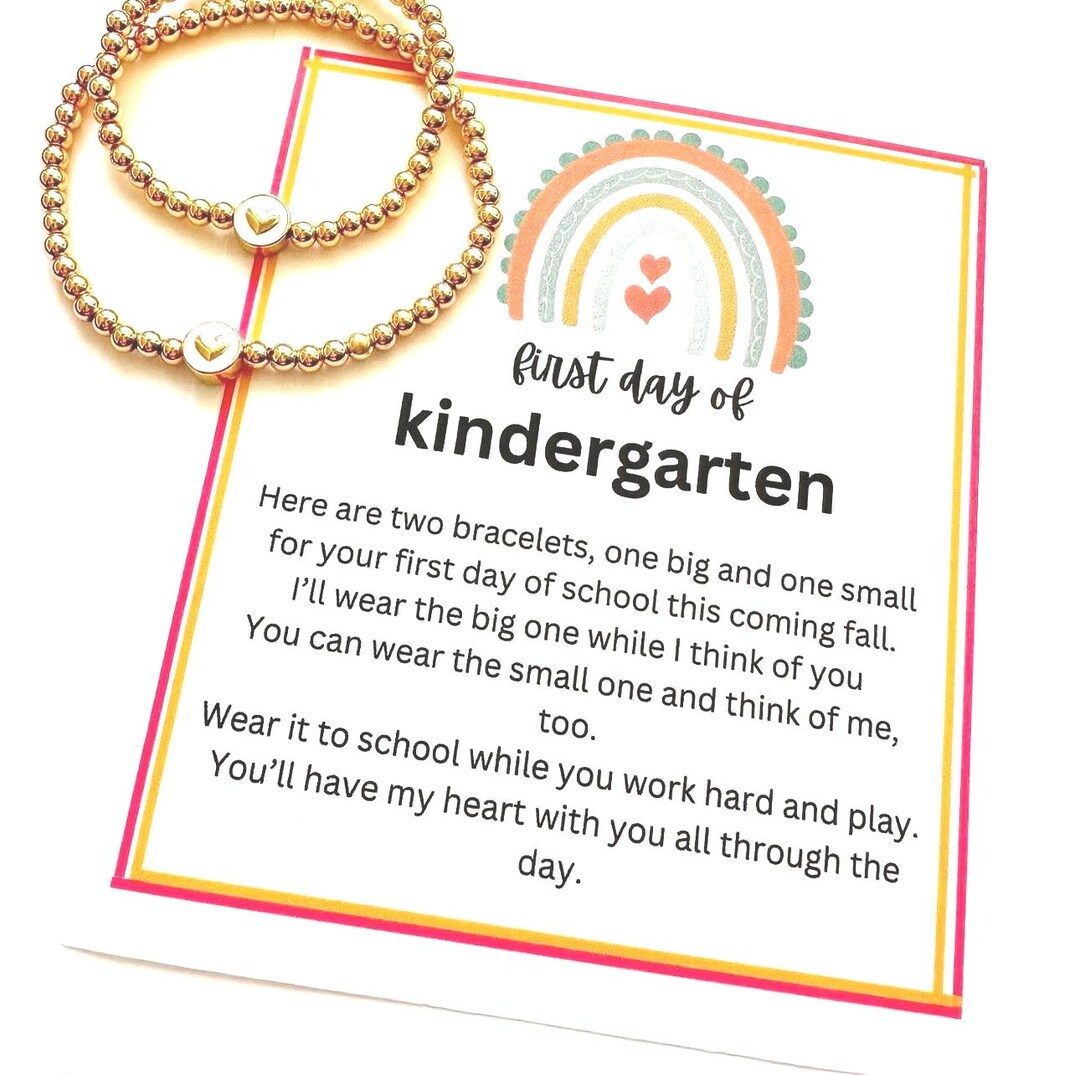 Back to School. Mama & Mini Bracelets. Stretch Bracelets. First Day of ...
