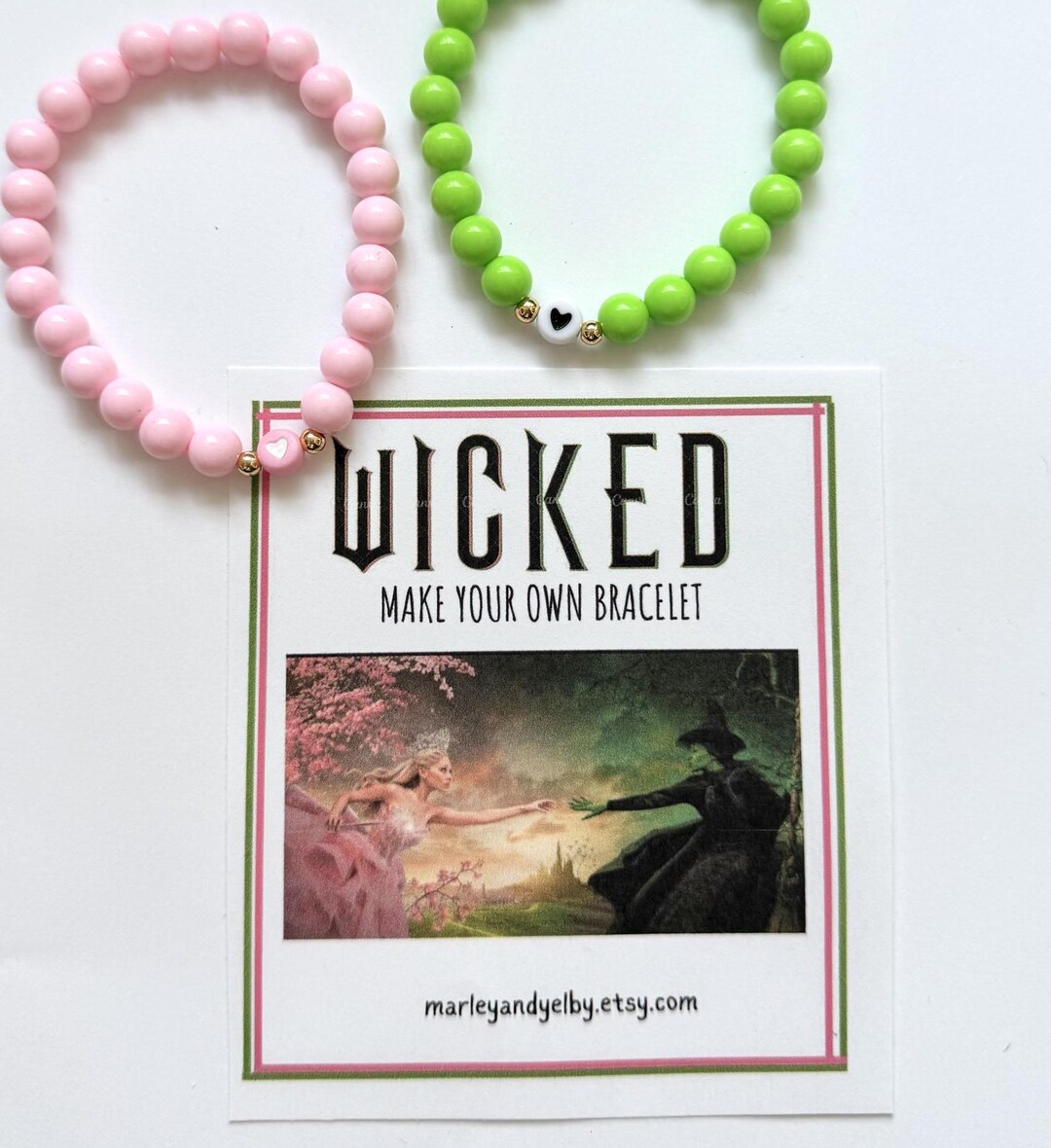 WICKED Movie Inspired. Bracelet Making Kit, Kids Birthday Party ...