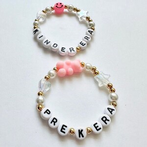 BACK to SCHOOL. Kids Bracelets. Back to School Bracelets. Prek Era ...