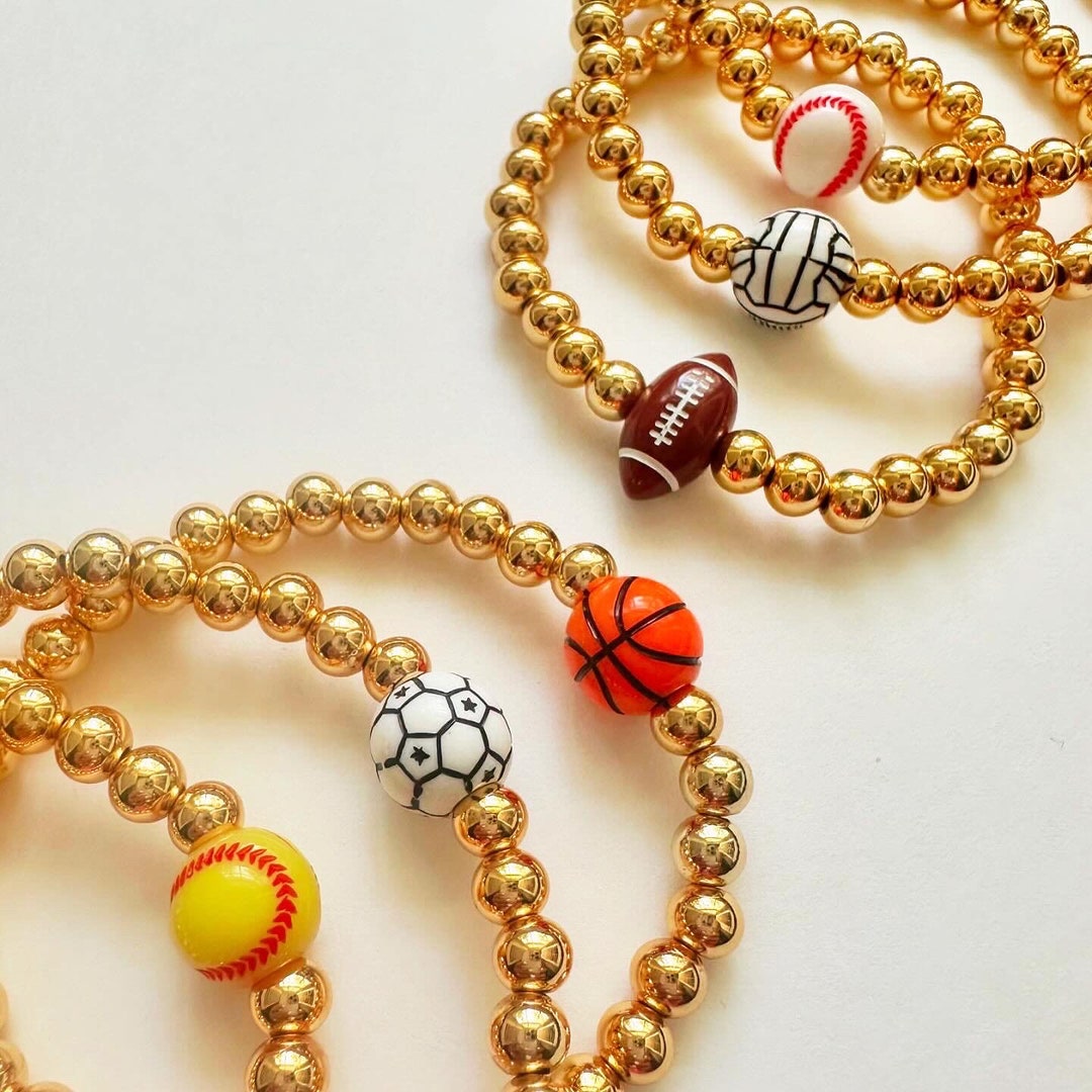 SPORTS Bracelets. Baseball, Volleyball, Football, Basketball ...