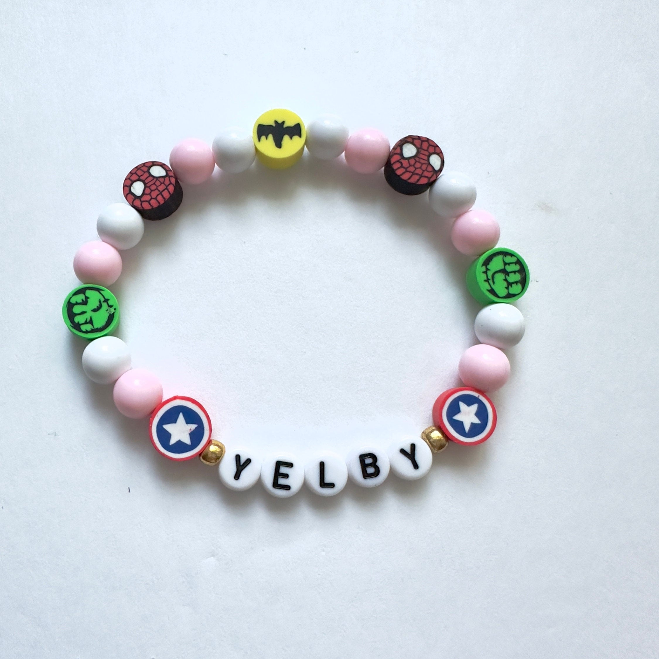GIRLS SUPERHERO Party. Bracelet Making Kit, Kids Birthday Party ...