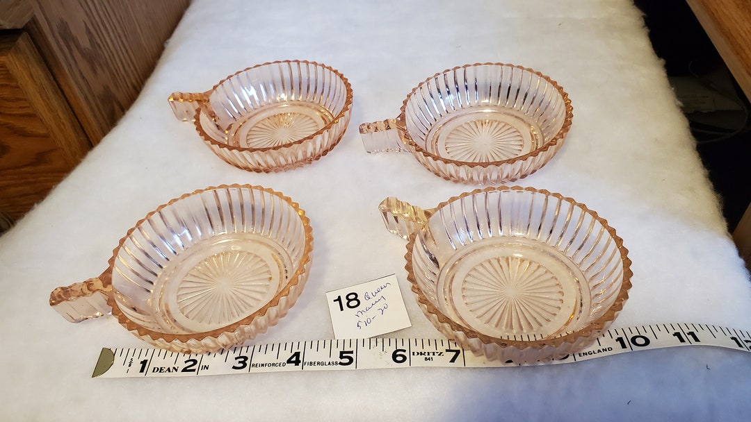Queen Mary by Anchor Hocking 4 Inch Fruit Bowl With Handles - Etsy