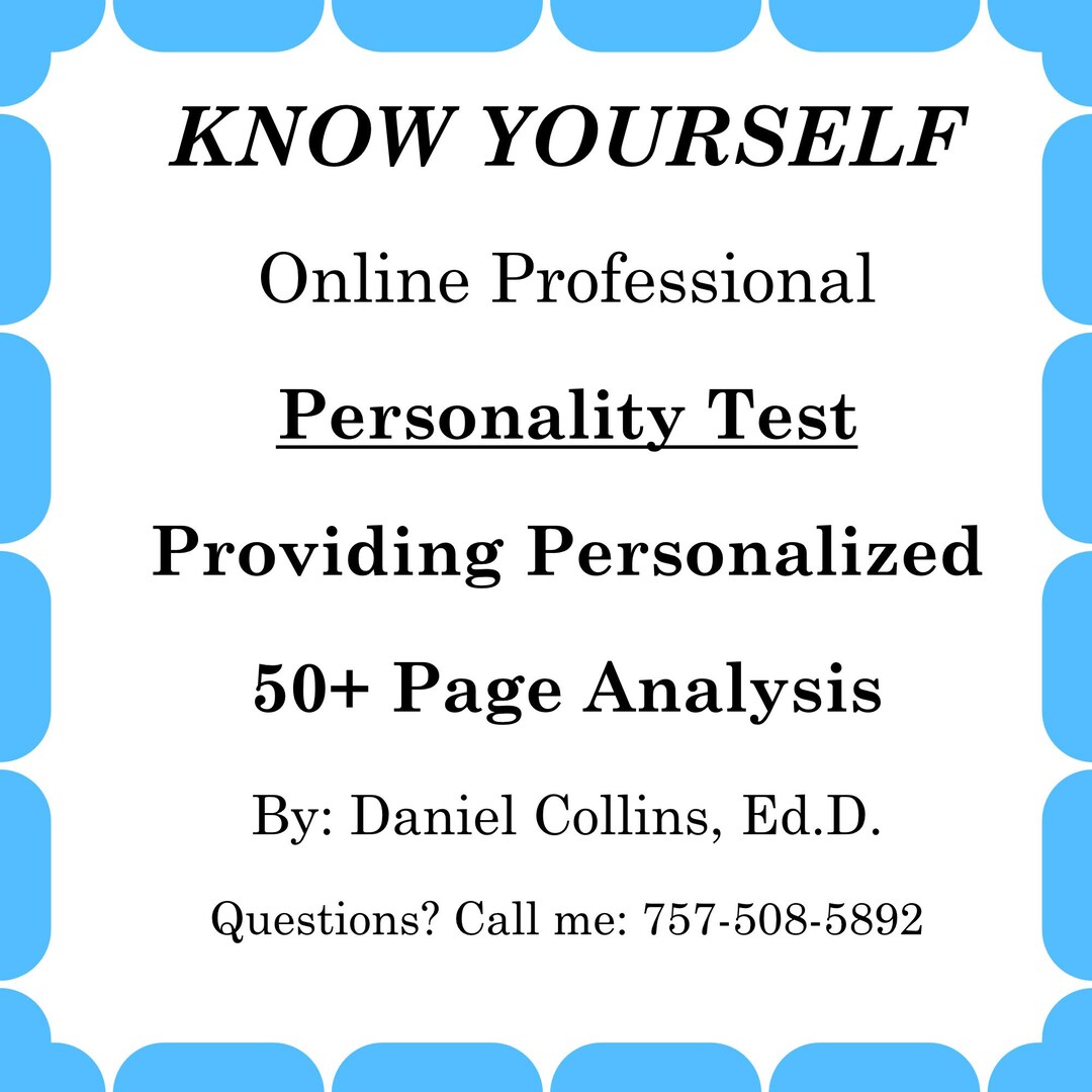 Personality Test, Personality Analysis, Personal Behavior, Personality ...