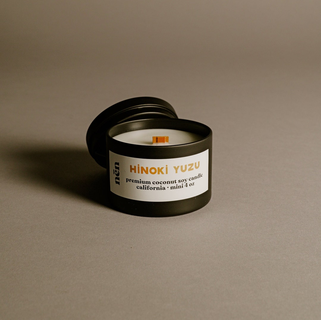 Hinoki Yuzu Candle Premium Asian-inspired Scents Natural & Sustainable ...