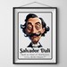 Salvador Dali Artist Portrait Classroom Poster Digital PDF and PNG ...