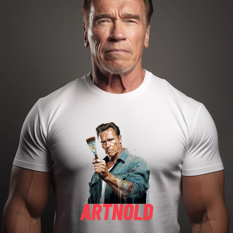 Schwarzenegger Shirt - Etsy Denmark