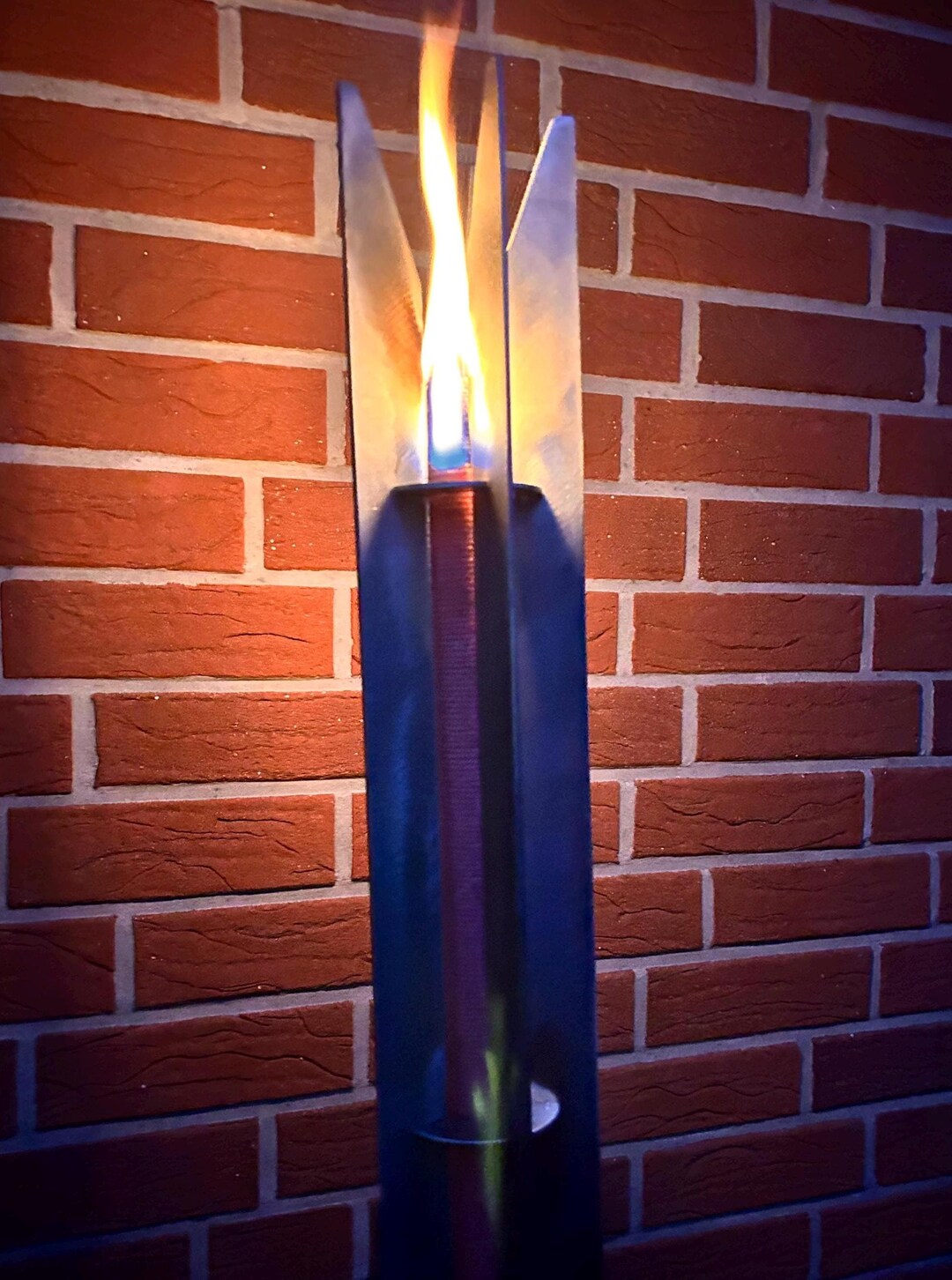 Garden Torch, Garden Decoration, Fire in the Garden, Fireplace, Wax ...