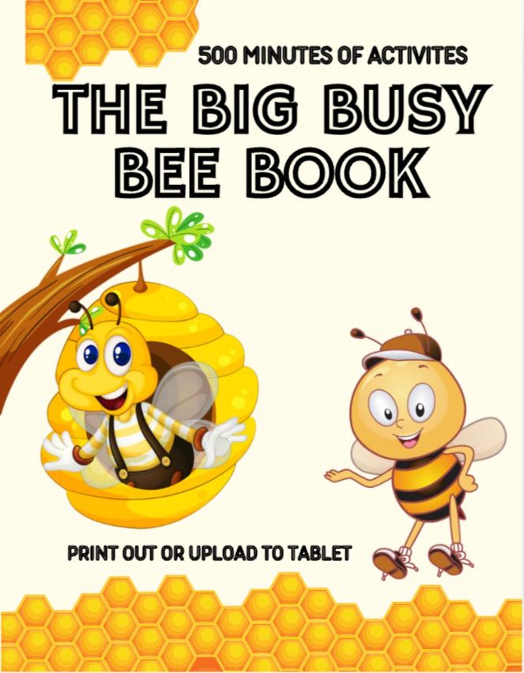 The Big Busy Bee Book - Etsy