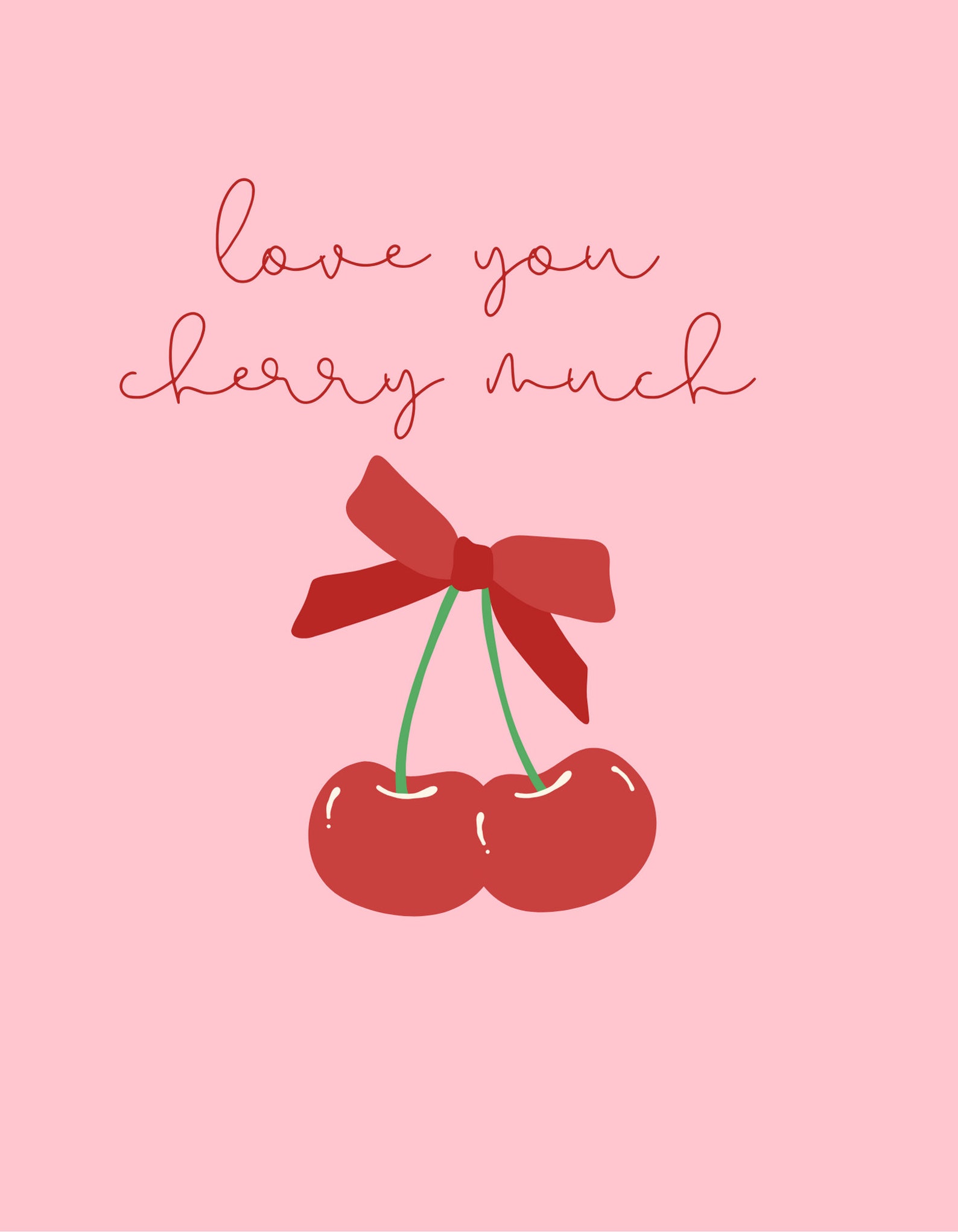 Love You Cherry Much SVG - Etsy
