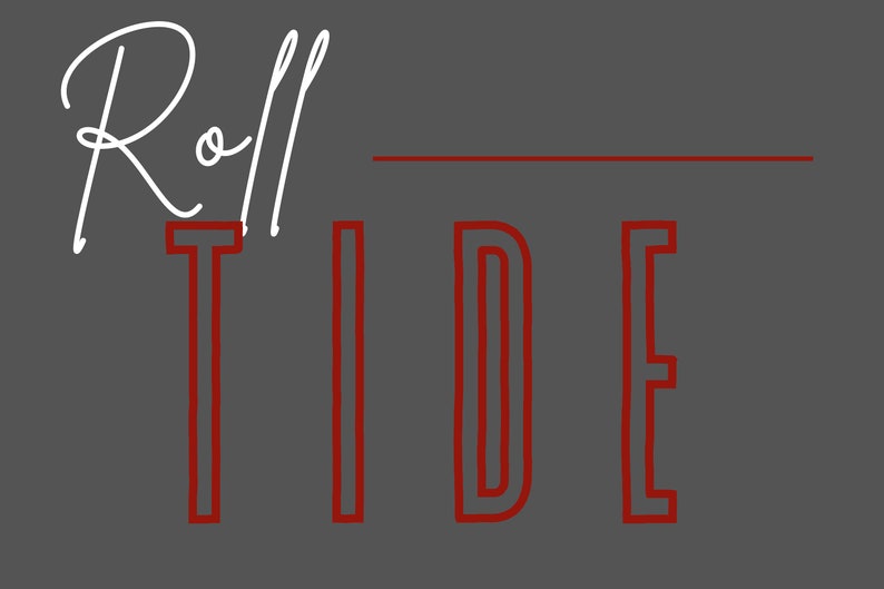Roll Tide SVG - Etsy