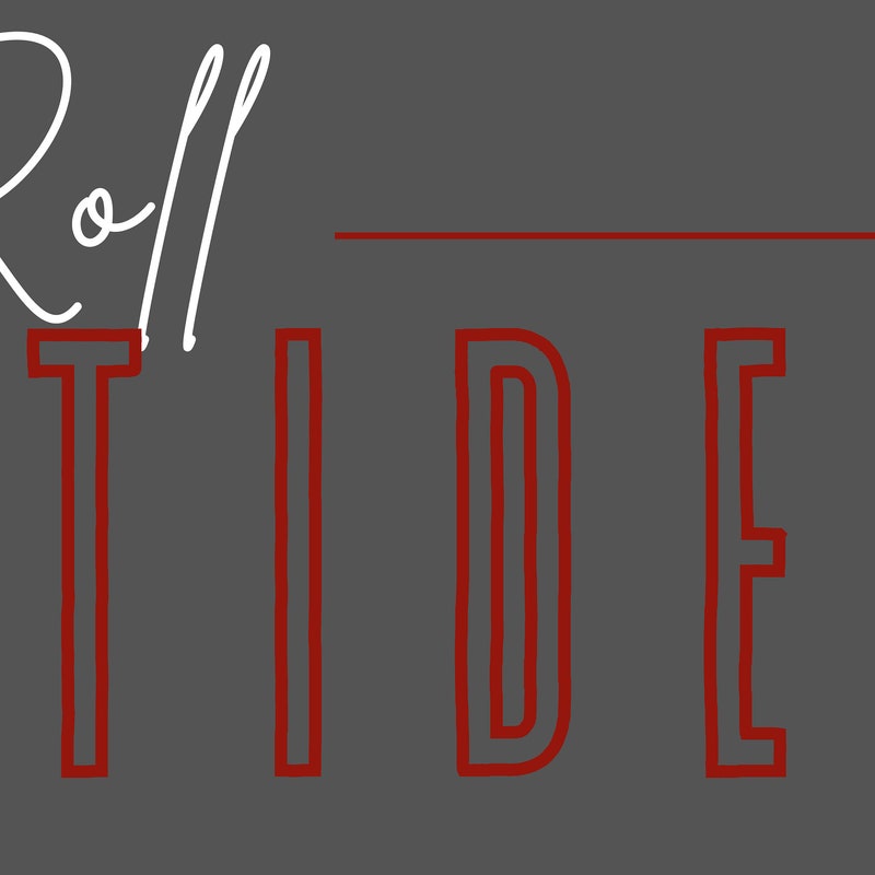 Roll Tide Svg - Etsy