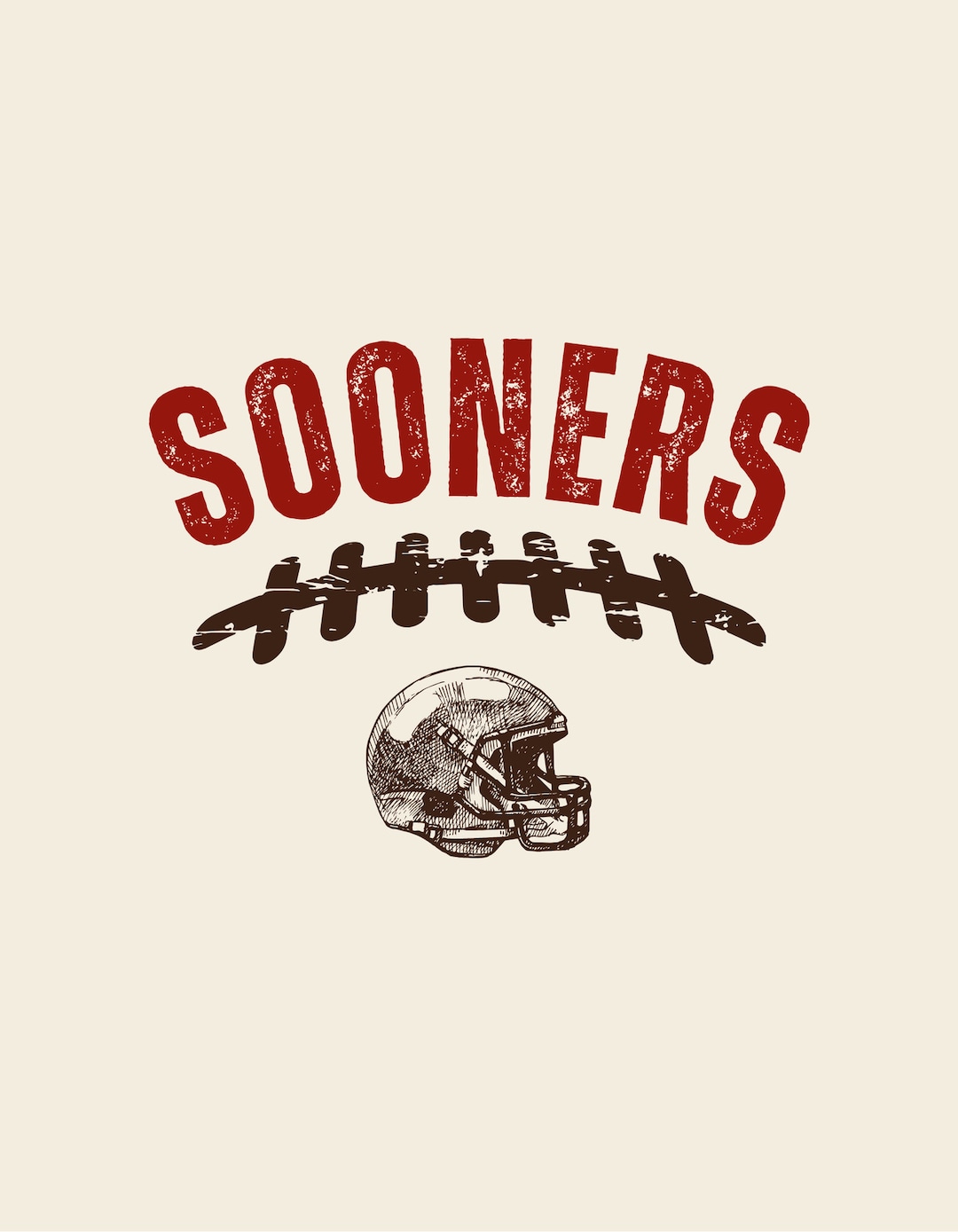 Vintage Sooner Football SVG - Etsy