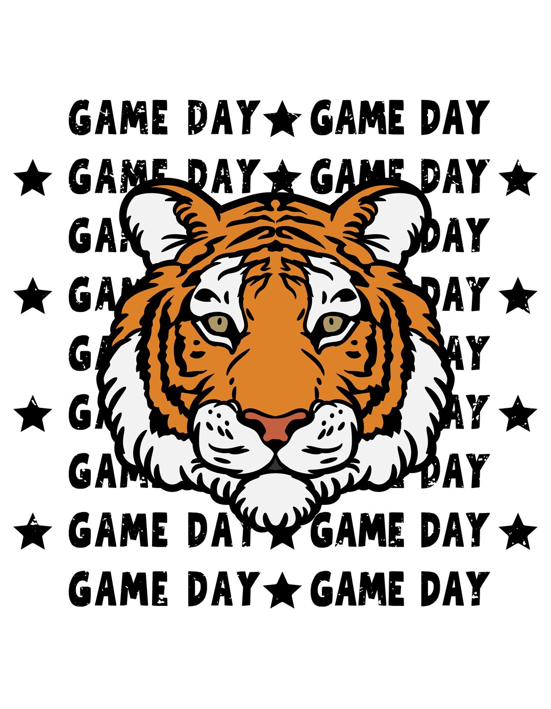Game Day Tigers - Etsy