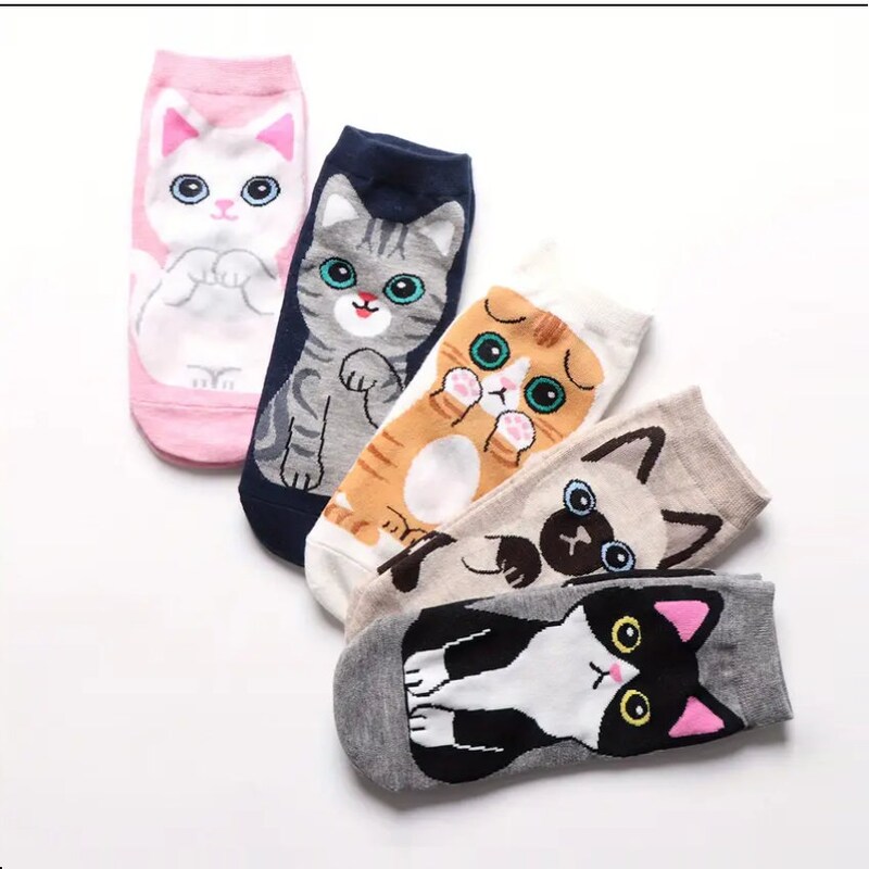 Cat Socks for Women - Etsy