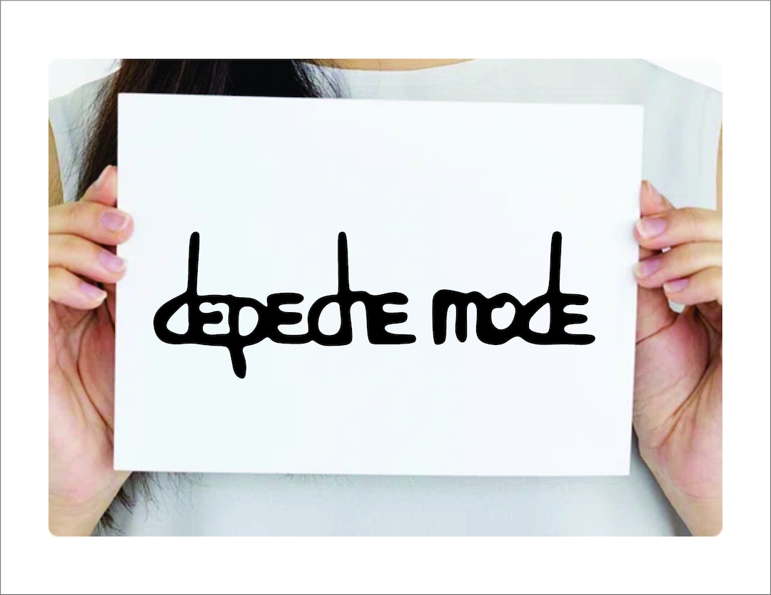 Depeche Mode Decal, Gift for Fan, Car Decal, Window Sticker - Etsy