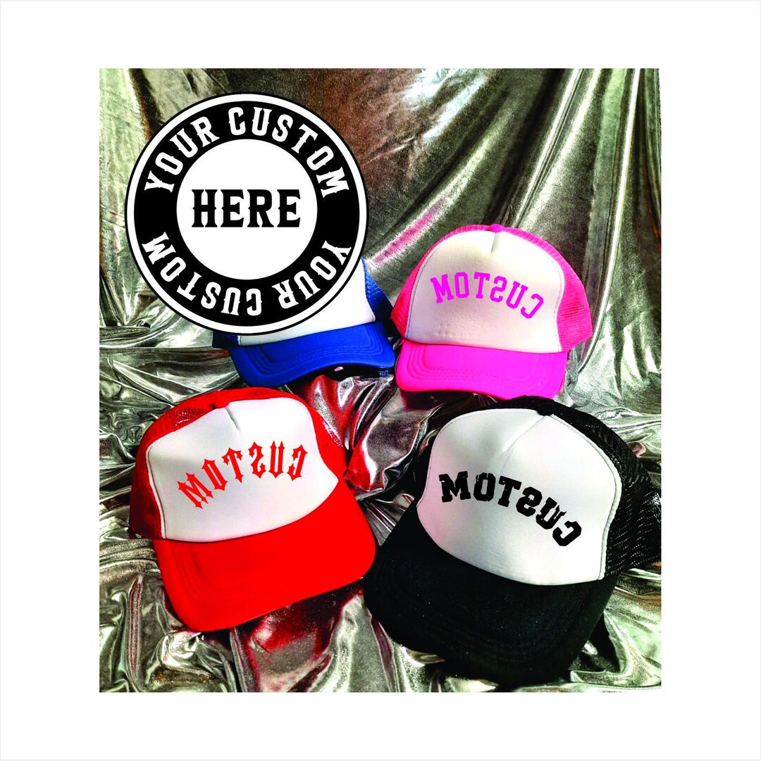 Upside Down Hat, Custom Hats, Upside Down Caps, Custom Hats for Men, Custom Hats for Women ...