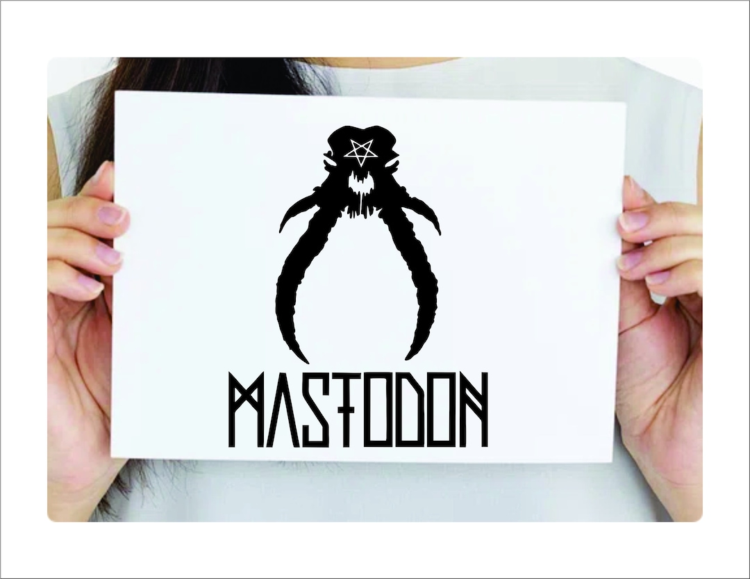 Mastodon Decal - Etsy