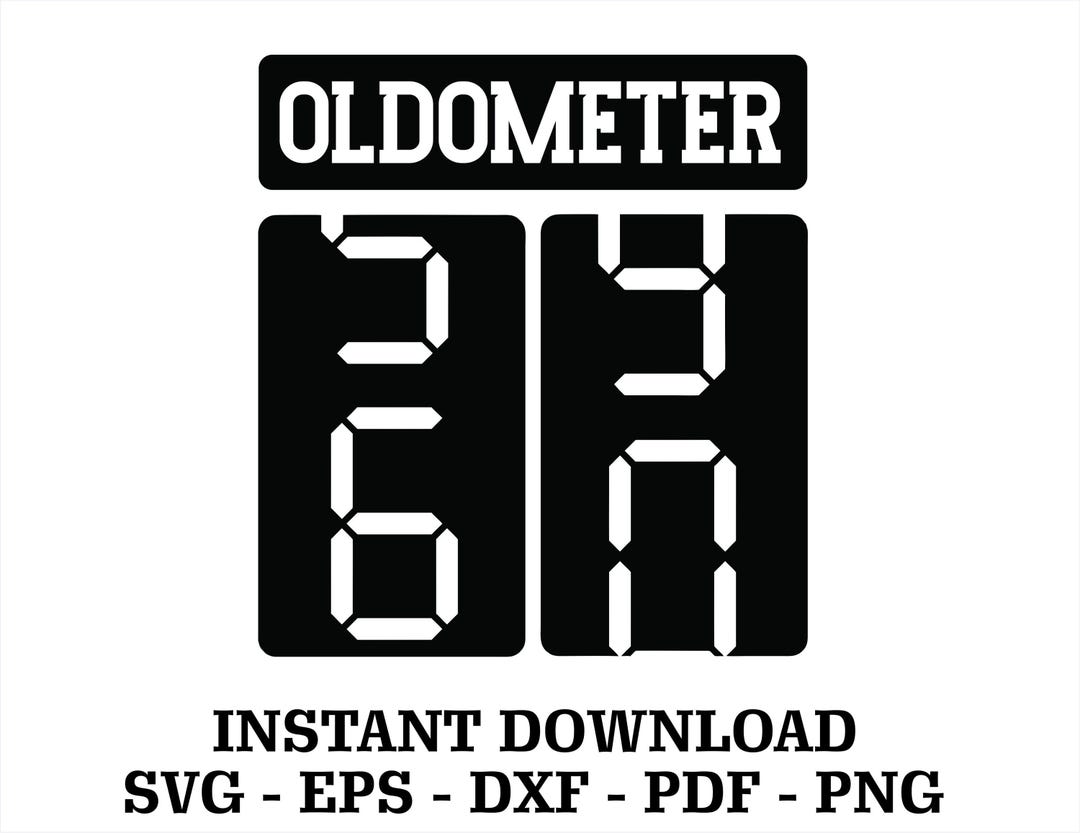 1964 Svg, Oldometer 1964 Svg, 60th Birthday, 60 Svg, Digital Download ...