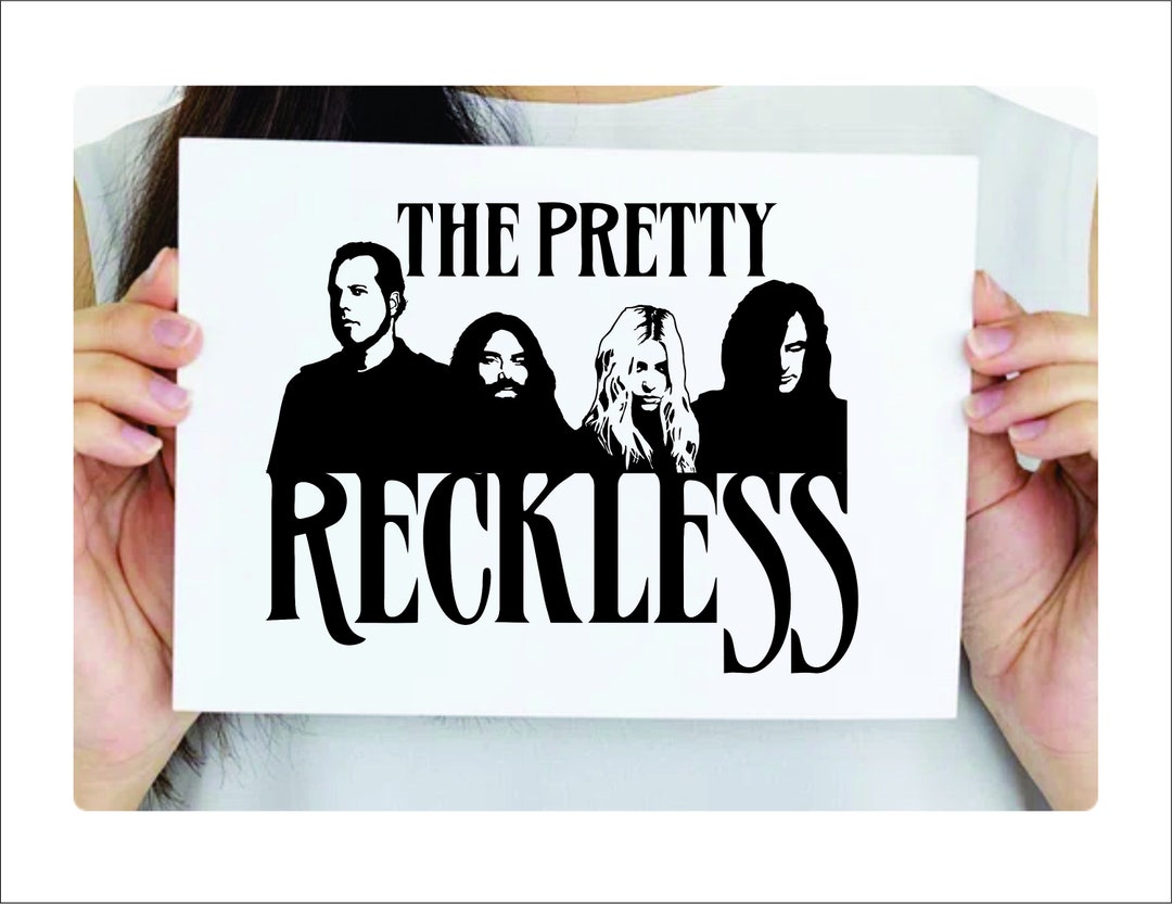 The Pretty Reckless Band Decal, Gift for Fan, Matte Black Vinyl - Etsy