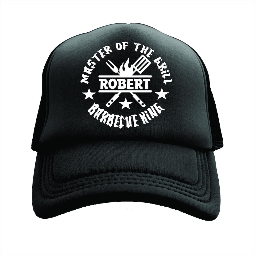 Custom BBQ Hat: Personalized Grill Master Gift - Etsy