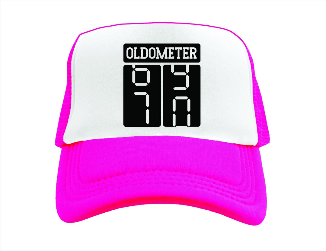 70th Birthday Gift, Oldometer Hat, Oldometer 70, 70th Birthday for ...