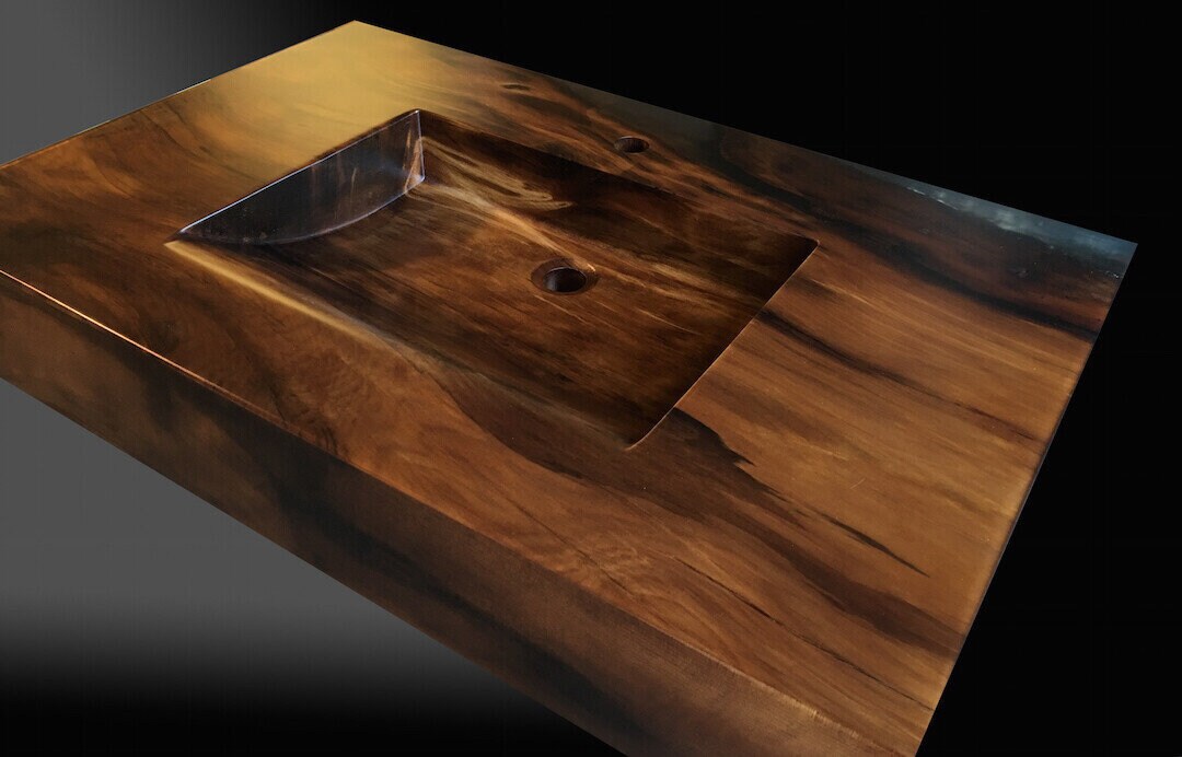 Handmade Wooden Teak Wood Bathsink,handcarve Basin,wooden Basin ...