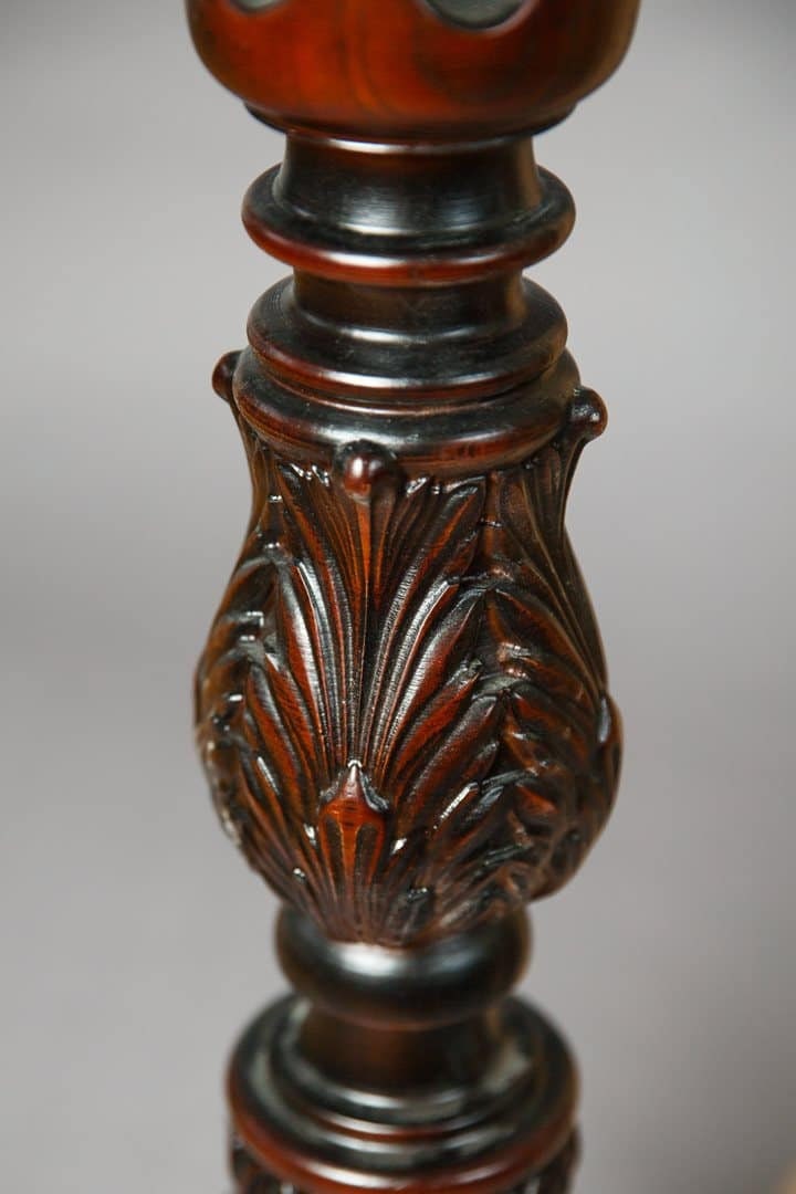 Hand Carved Decorative Wood Post, Carved Stair Newel Style Post ...