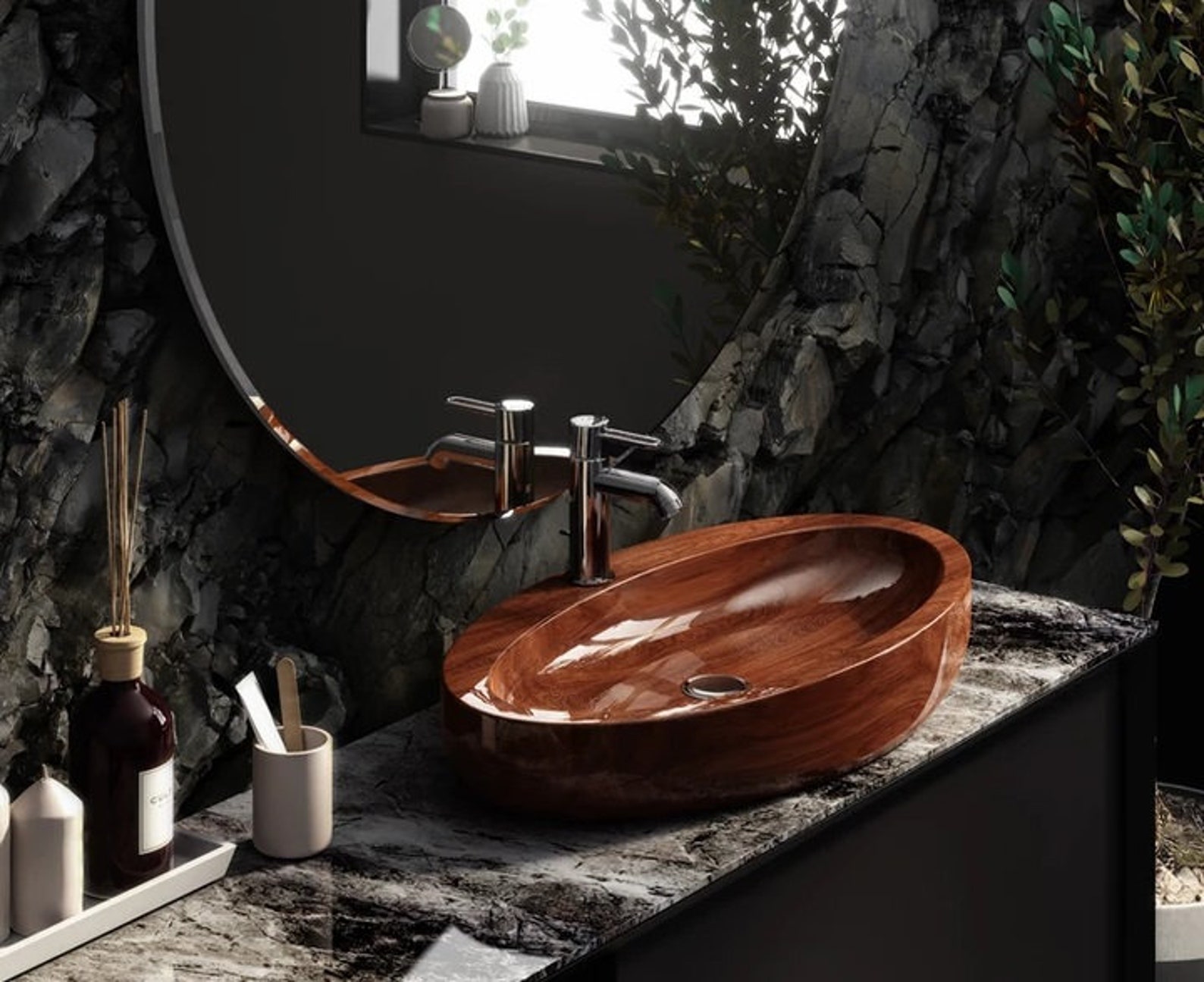 Handmade Wooden Teak Wood Bathsink,handcarve Basin,wooden Basin ...