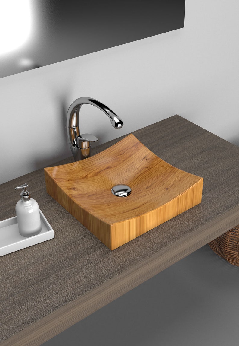 Handmade Wooden Teak Wood Bathsink,handcarve Basin,wooden Basin ...